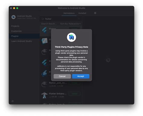 macos에 안드로이드 스튜디오 설치하기 flutter 플러그인 설치 플러터 flutter 입문 everdevel