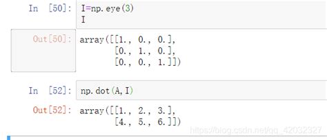 Python矩阵的基本运算python 矩阵运算 Csdn博客