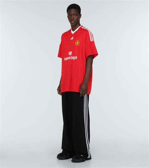 Balenciaga X Adidas Oversized Soccer Jersey Balenciaga
