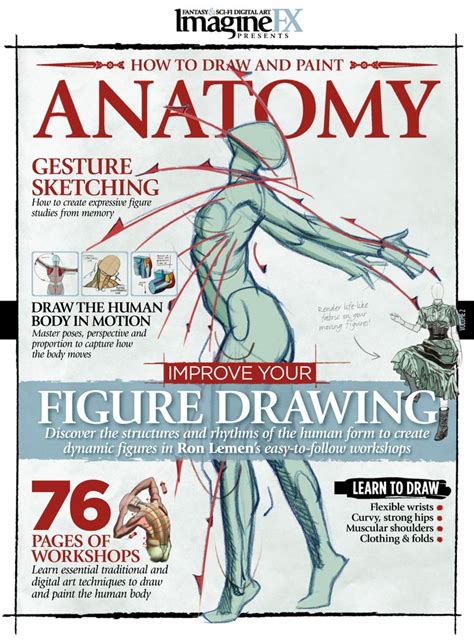 Imaginefx Presents Anatomy Magazine Digital Discountmags Ca