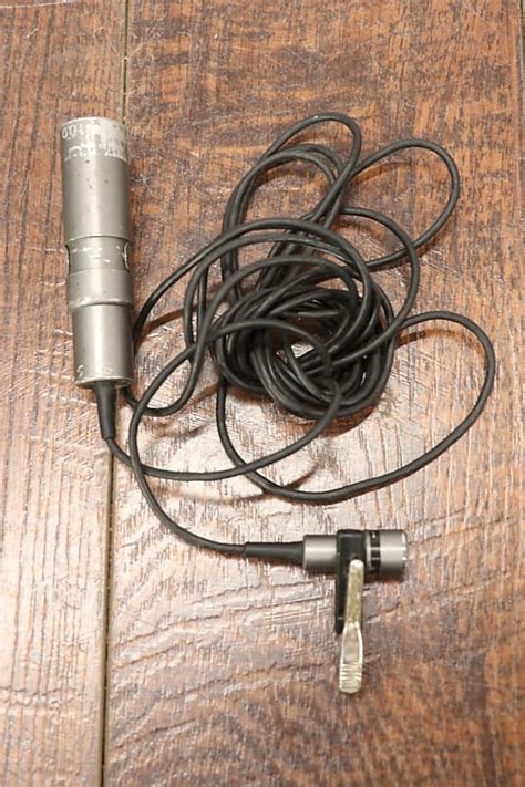 philips 8200 electret lavalier condenser microphone 1 reverb