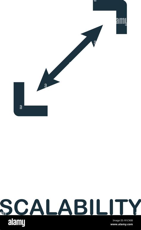 Scalability Icon Premium Style Design From Startup Icon Collection Ui And Ux Pixel Perfect