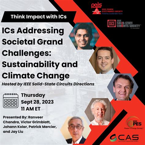 Ieee Solid State Circuits Directions Webinar On Sustainability And