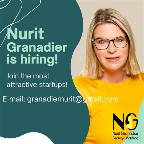 Nurit Granadier 💥 On Linkedin Hiring Startup Engineer Developer Recruting
