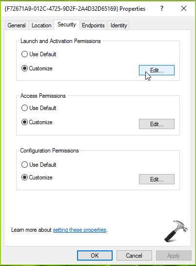 Fix Event 10016 Error The Application Specific Permission Settings