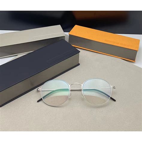Denmark Brand Glasses Frame Round Eyewear Eyeglasses Men Woman Prescription Optical Lenses