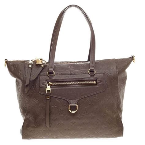 Louis Vuitton V Tote Mm Monogram Empreinte Leather Sofas Paul Smith