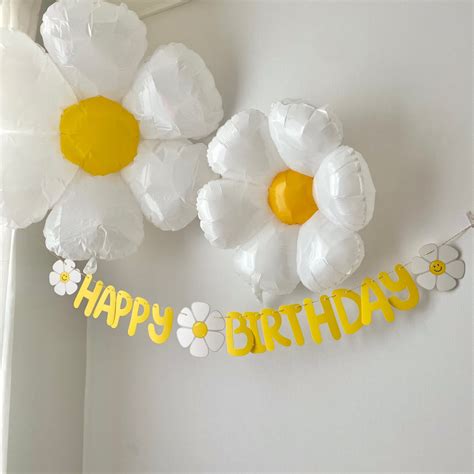 퐁마트 퐁마트 데이지풍선 파티풍선 생일파티 위시버킷