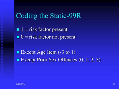 ppt the static 99r saratso state authorized risk assessment tool for sex offenders
