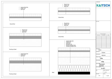 Kaitech Bim Diploma Revit Project Villa Drawings Behance