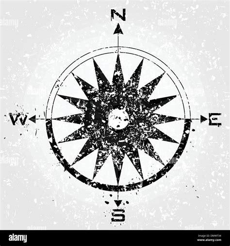 Compass Chart Stock Vector Images Alamy
