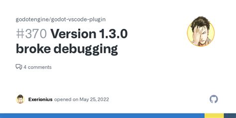 Version Broke Debugging Issue Godotengine Godot Vscode Plugin GitHub