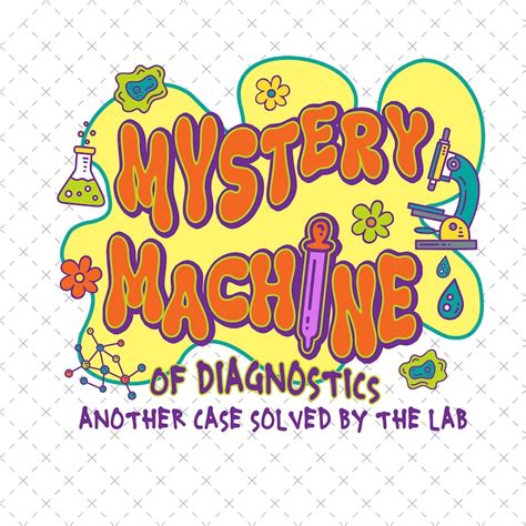 mystery machine of diagnostics etsy
