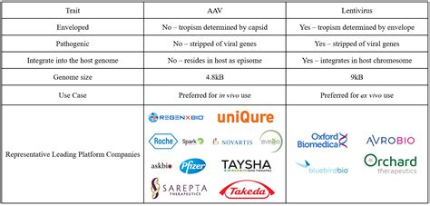 An Analysis Of The Gene Therapy Viral Vector Landscape