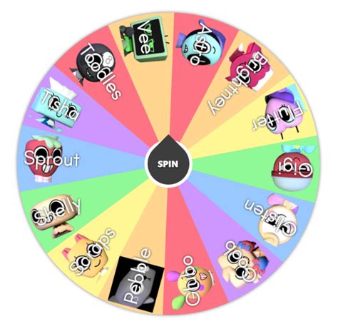 Dandys World Toons Wheel I Made Fandom