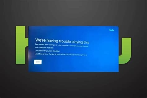 Hulu Error Code P DEV323 How To Fix It