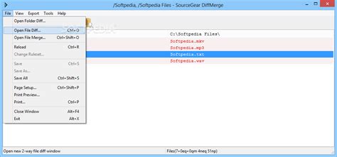Portable Sourcegear Diffmerge Download Softpedia