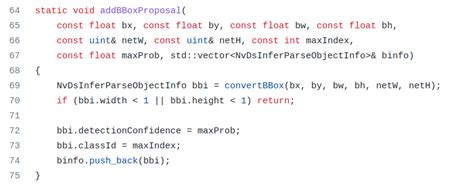 will the nvdsparsebbox yolo cpp in bbi classid maxindex is it the