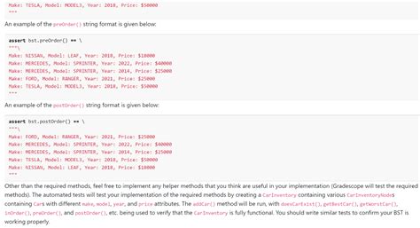 solved you will need to create four files car py