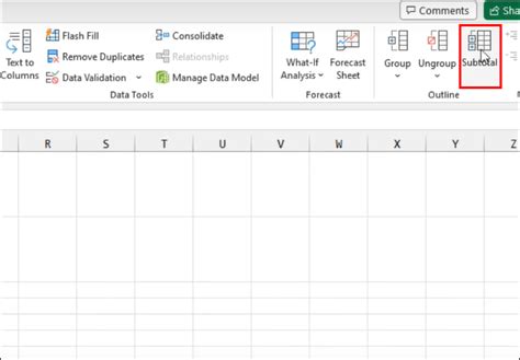How To Remove Subtotals In Excel