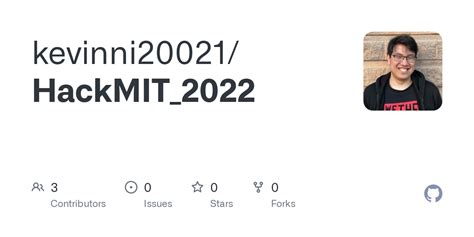 Github Kevinni20021hackmit2022