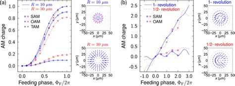 Charges Of Vectorial Vortices Generated By Paa Calculated Angular Download Scientific Diagram