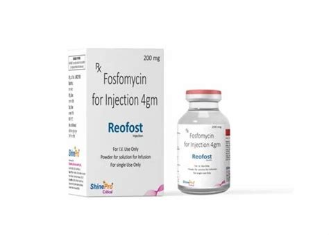 Fosfomycin Sodium Injection 4 Gm At ₹ 2200 Piece In Panchkula Id 2854227698988