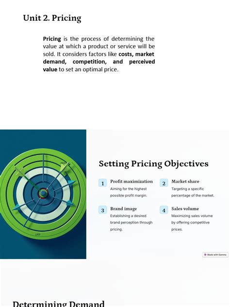 Mm Setting Pricing Objectives Pdf Pricing Value Economics