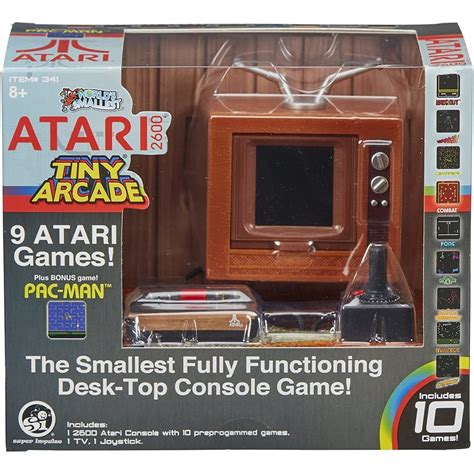 Worlds Smallest Atari 2600 Tiny Arcade The Toy Store