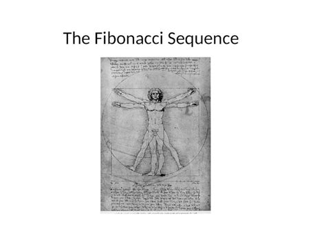 Pptx The Fibonacci Sequence Leonardo Fibonacci 1170 1250 First From The West But Lots Of