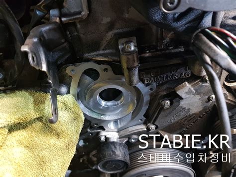 마산벤츠 Ml350 냉각수 누설 수리 스태비수입차정비 창원수입차정비 마산외제차정비 네이버 블로그