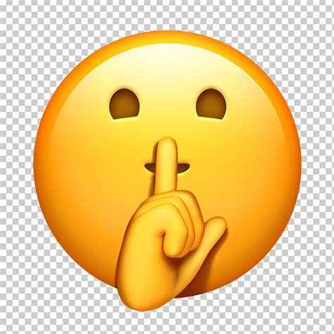 Emoji Shushing Face Emoji Representation Png Clipart Calm