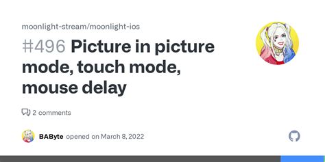 Picture In Picture Mode Touch Mode Mouse Delay Issue Moonlight Stream Moonlight Ios