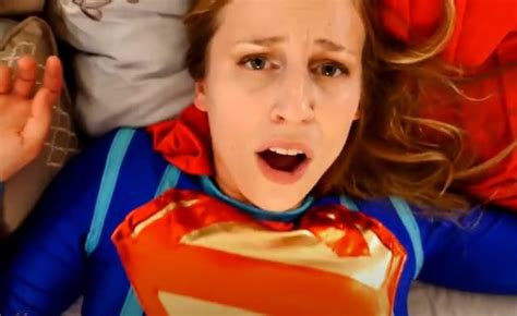 Frumpy Neighbor Becomes Supergirl Xev Bellringer 2015 R