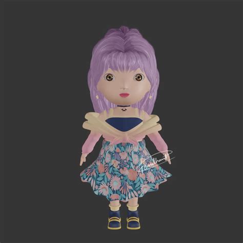Artstation 3d Chibi Character Modelling