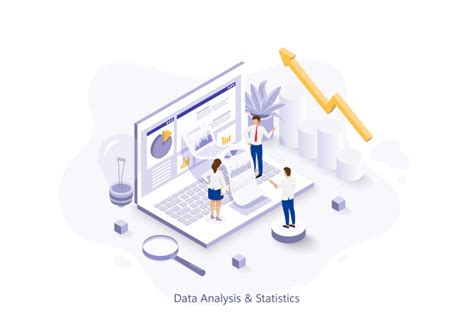 Data Analysis To Increase Sales And Revenue Vector Image