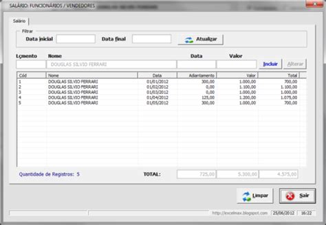 Sistema Desenvolvido Em Excel E Vba Cadclifor Excelmax Soluções E