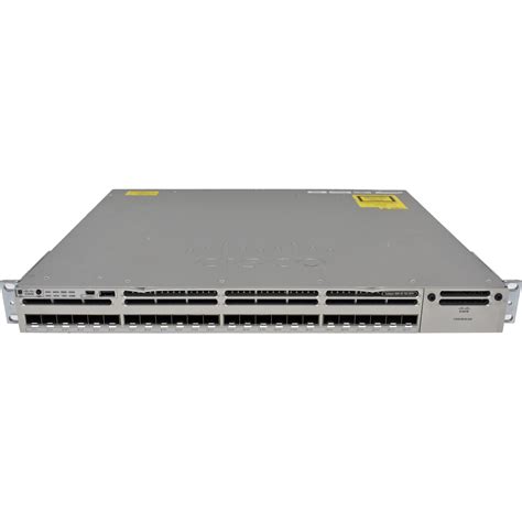 Cisco Ws C3850 24xs S 24 Port Stackable 10 Ge Switch 2x Psu Rack Ears