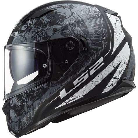 Buy Ls2 Stream Throne Full Face Motorcycle Helmet With Sunshield Matte Black Titanium Online