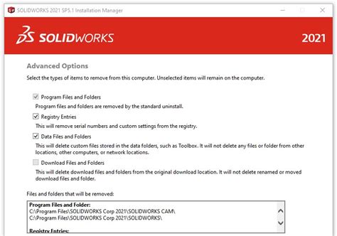 How Do I Uninstall Solidworks