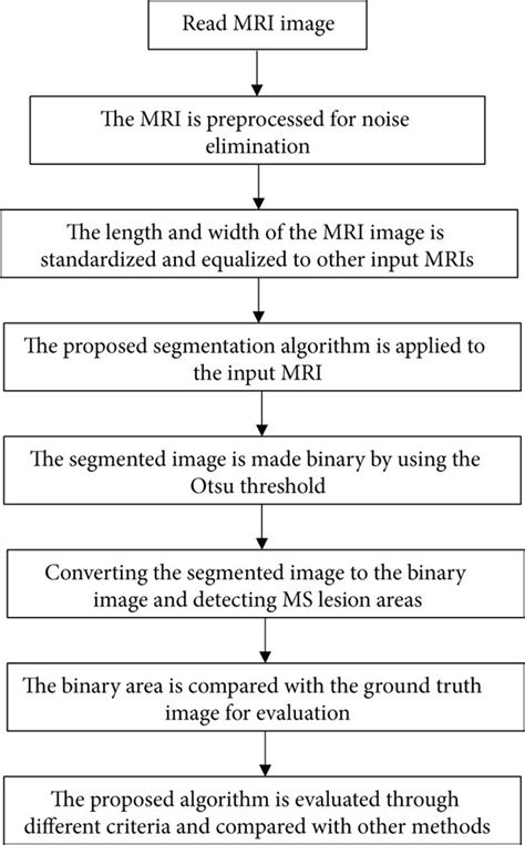 Steps Of The Proposed Method For The Detection Of Ms Lesions