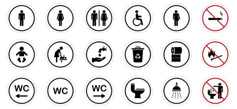 Wc Symbole Vektorgrafiken Und Vektor Icons Zum Kostenlosen Download