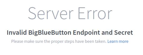 Get API And Key Issue 84 Bigbluebutton Docker GitHub