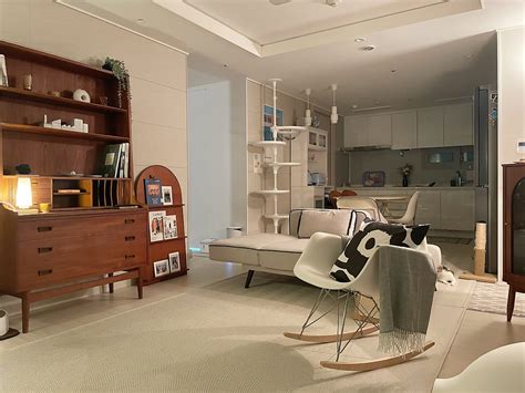 전형적인 아파트 구조에 유럽풍 라운지를 만들다 미드 센추리 모던st 신혼집 구경하기 집꾸미기 스타일