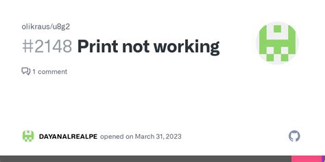 print not working · issue 2148 · olikraus u8g2 · github