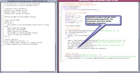 Orange Coast Database Associates Instantiate A Subclass In Java