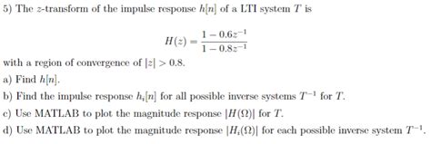 Solved Please Do Each Part Of The Question Show All Chegg