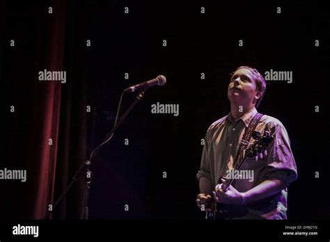 David Tattersal Of The Wave Pictures Live On Stage At The Islington Assembly Hall London Stock