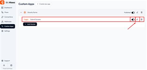 How To Add A Custom App As A Trigger In Bit Flows