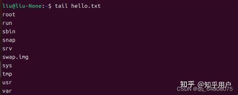 Echo命令、`反引号、重定向符（＞和＞＞）、tail命令详解 知乎